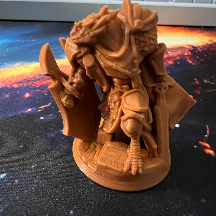 3D Print of Arbiter Miniatures December 2024 Dragon Kin Supportless by ...