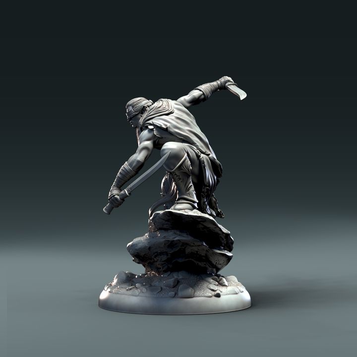 3D Printable Elf 5 hero by clynche art