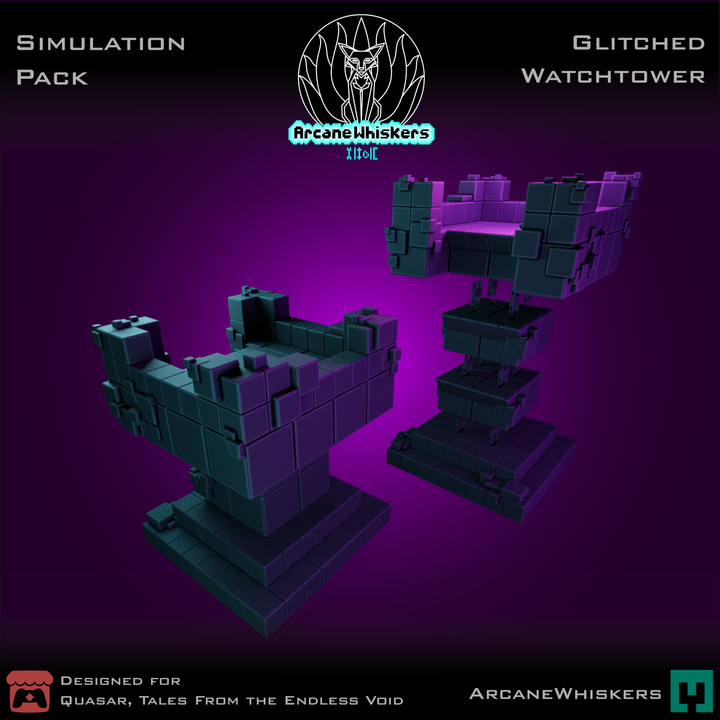 3D Printable Simulation Pack by Arcane Whiskers
