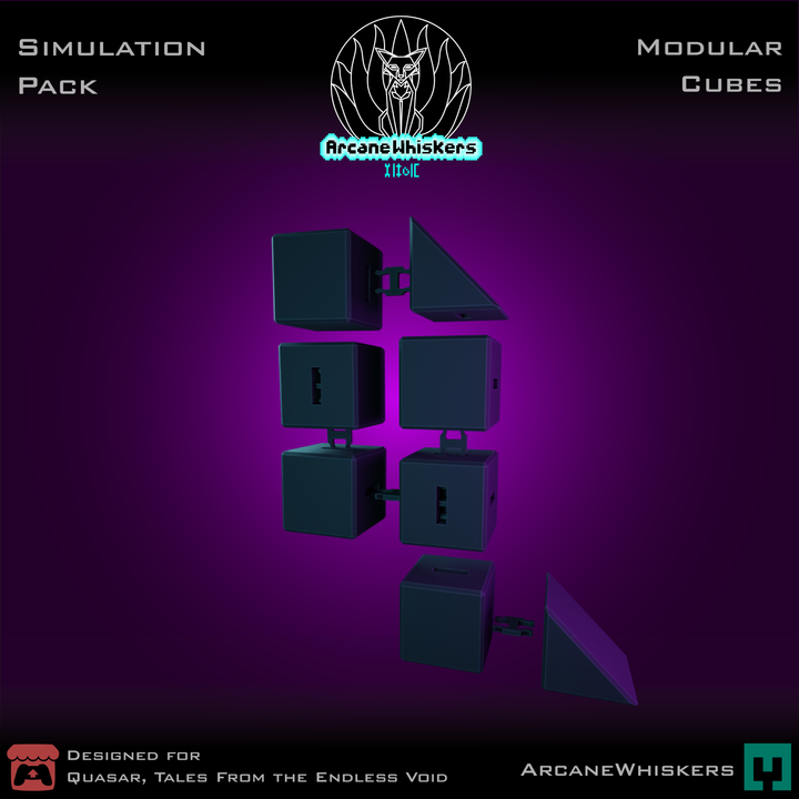 3D Printable Simulation Pack by Arcane Whiskers