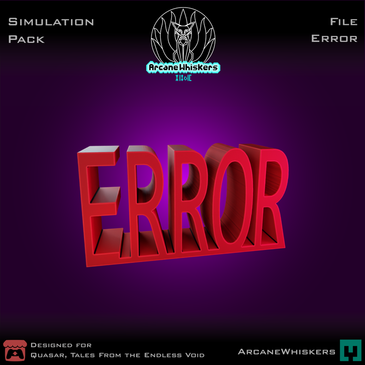 3D Printable Simulation Pack by Arcane Whiskers