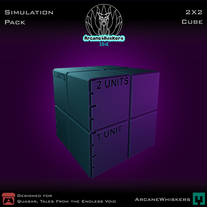 3D Printable Simulation Pack by Arcane Whiskers