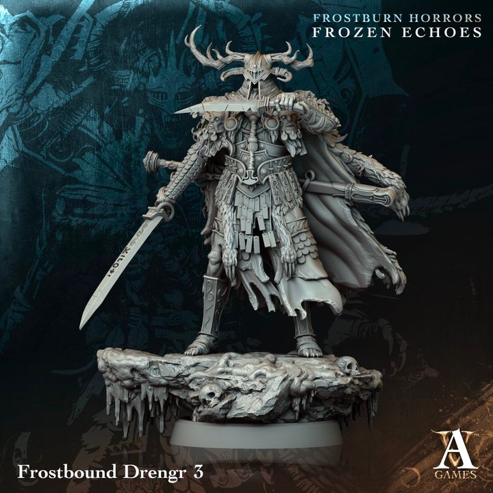3D Printable Frostburn Horrors - Frozen Echoes - Bundle by Archvillain ...