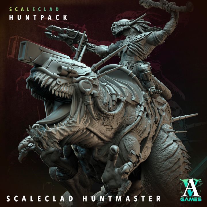 3D Printable Scaleclad Huntpack - Bundle by Archvillain Games