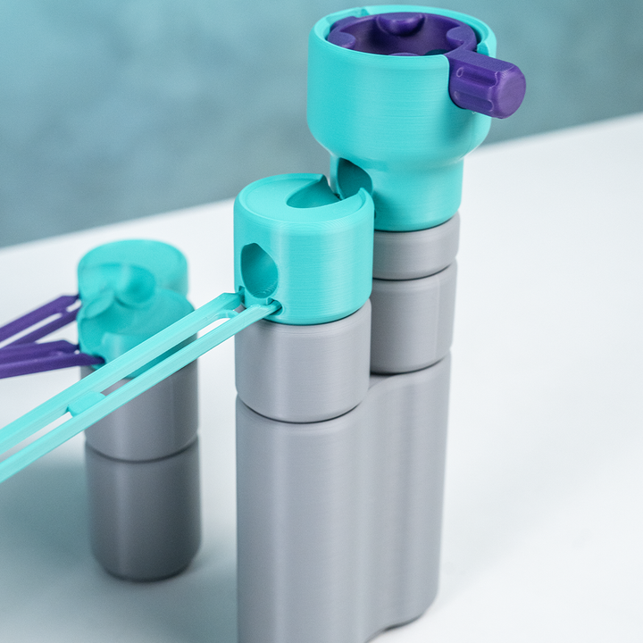 3D Printable Marble Run Track 2 by Stlflix