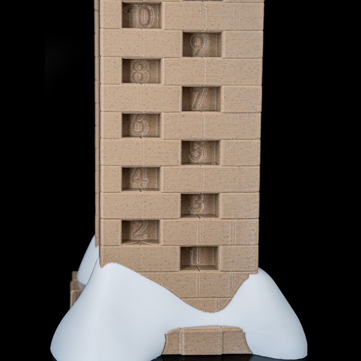 3D Printable Ho-ho-hold up! Countdown by Stlflix