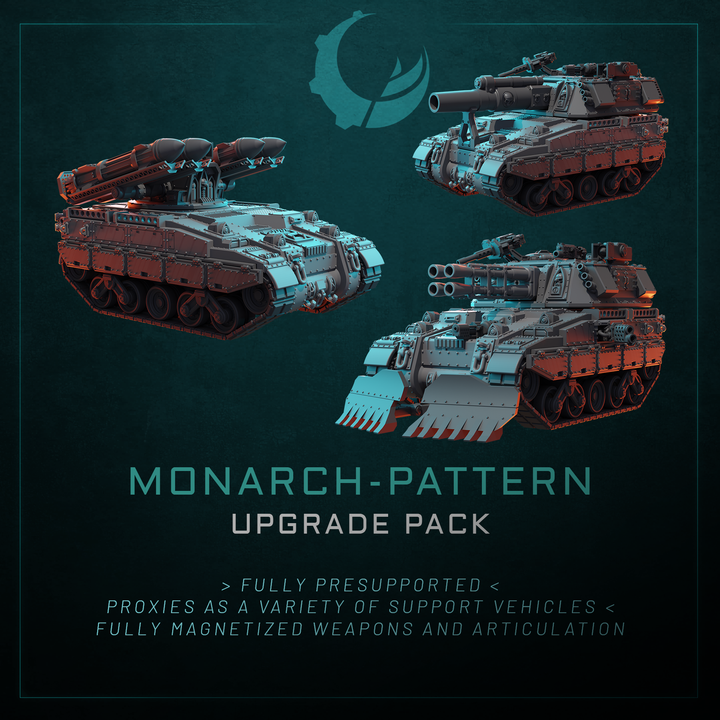 3D Printable Monarch-Pattern Upgrade Pack by Maelstrom Designworks