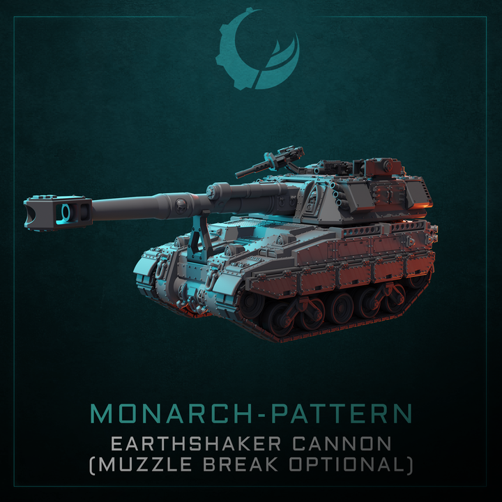 3D Printable Monarch-Pattern Self-Propelled Artillery by Maelstrom ...