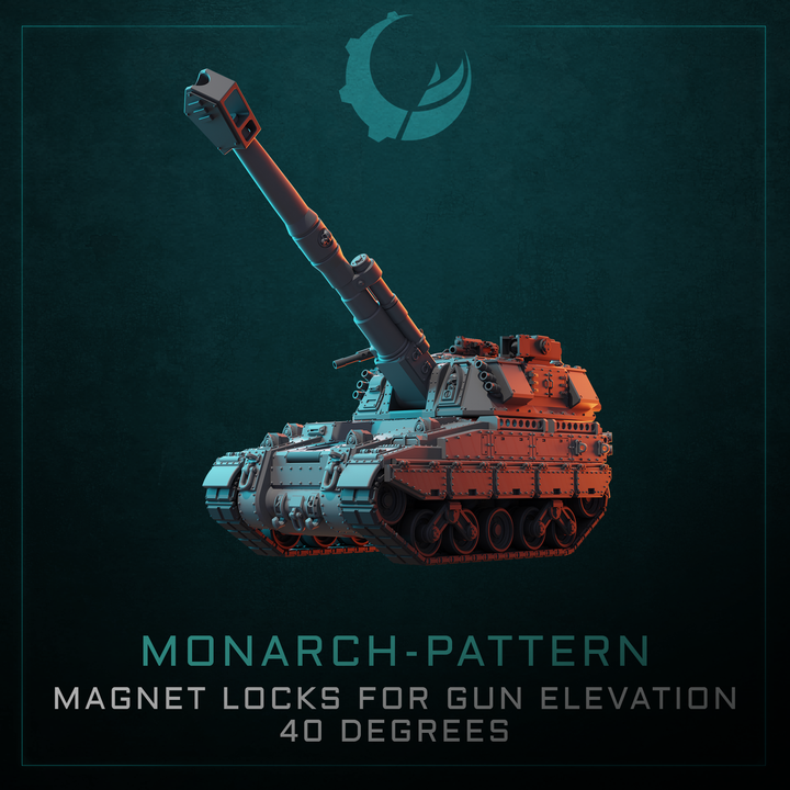 3D Printable Monarch-Pattern Self-Propelled Artillery by Maelstrom ...