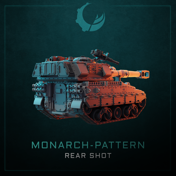 3D Printable Monarch-Pattern Self-Propelled Artillery by Maelstrom ...