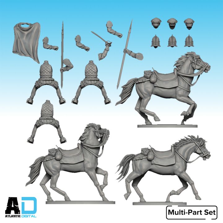 3D Printable Border Reivers by Wargames Atlantic