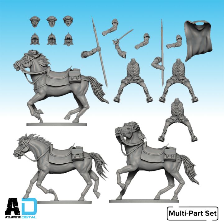 3D Printable Border Reivers by Wargames Atlantic