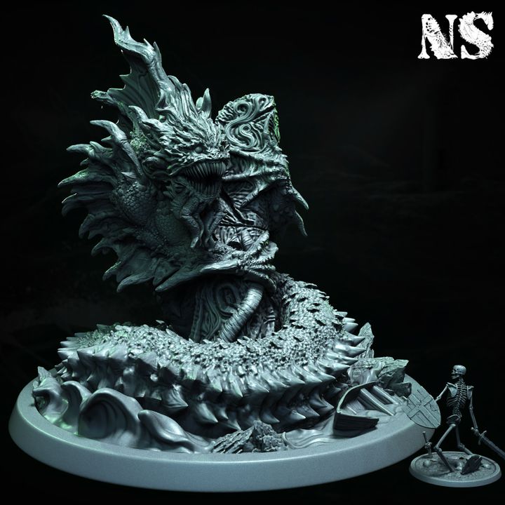 3D Printable Father Dagon by NS Miniatures