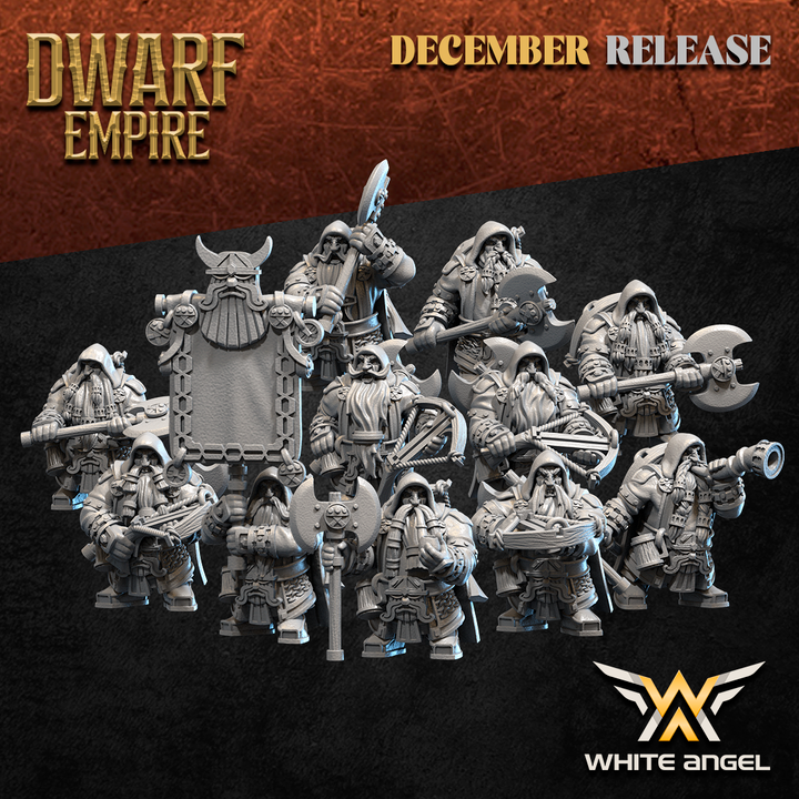 3D Printable DWARF RANGER - DWARF EMPIRE (DECEMBER 2024 RELEASE) by ...