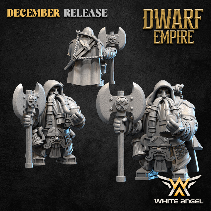 3D Printable DWARF RANGER - DWARF EMPIRE (DECEMBER 2024 RELEASE) by ...