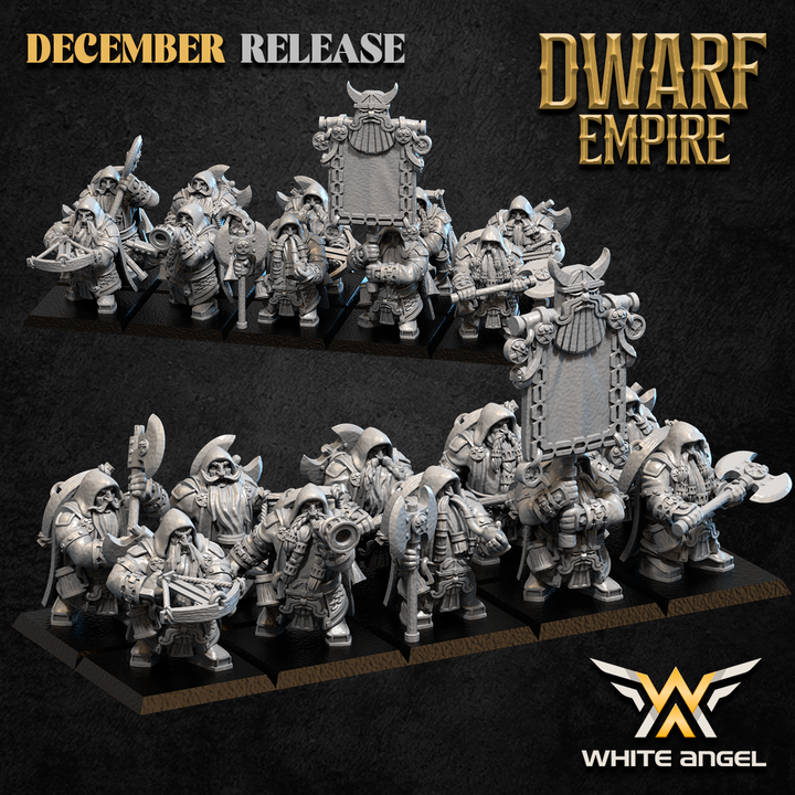 3D Printable DWARF RANGER - DWARF EMPIRE (DECEMBER 2024 RELEASE) by ...