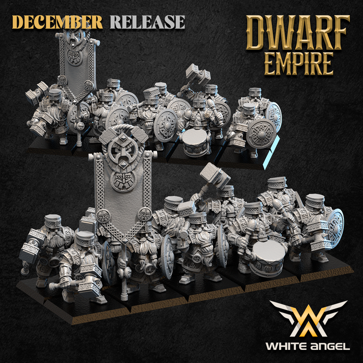 3D Printable ELITE IRON - DWARF EMPIRE (DECEMBER 2024 RELEASE) by WHITE ...