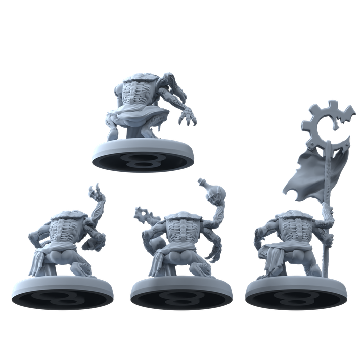 3D Printable 043 GENETIST FLESHSCULPTOR Tuyol Familiar by Printerra Studios