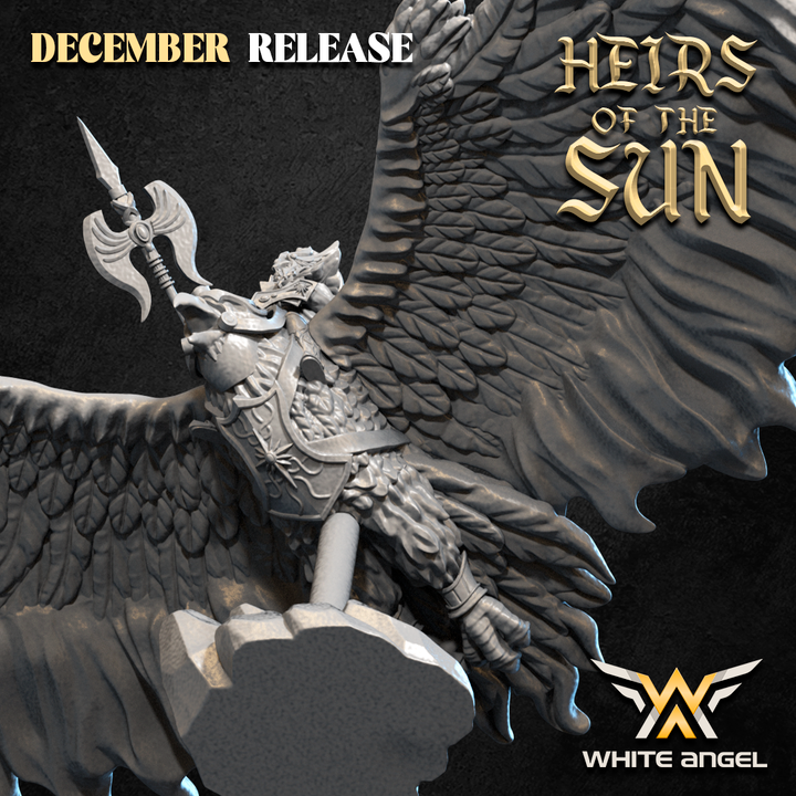 3D Printable PHOENIX LORD - HEIRS OF THE SUN (DECEMBER 2024 RELEASE ...