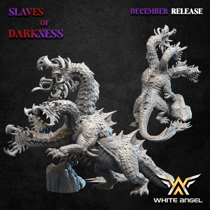 3D Printable DARK SEA MONSTER - SLAVES OF DARKNESS (DECEMBER 2024 ...