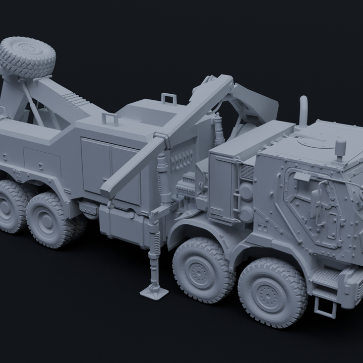 3D Printable SGeBAF Bison II ARV by The Military Industrial Complex