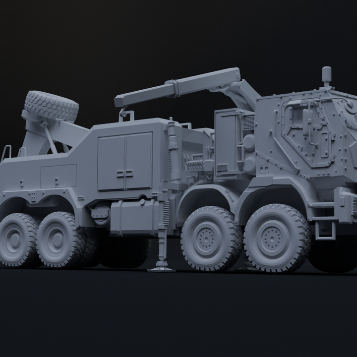 3D Printable SGeBAF Bison II ARV by The Military Industrial Complex