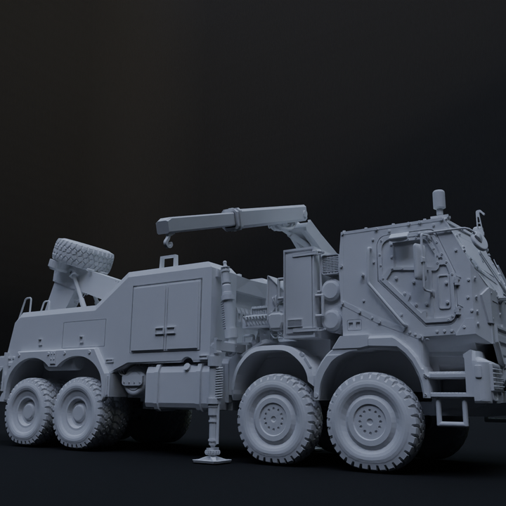 3D Printable SGeBAF Bison II ARV by The Military Industrial Complex