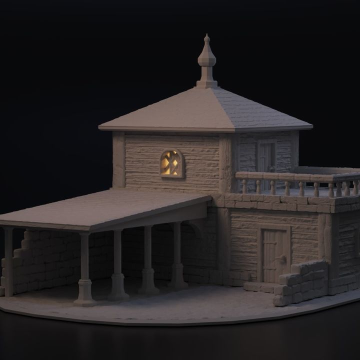 3D Printable Blacksmith's house by Xardas