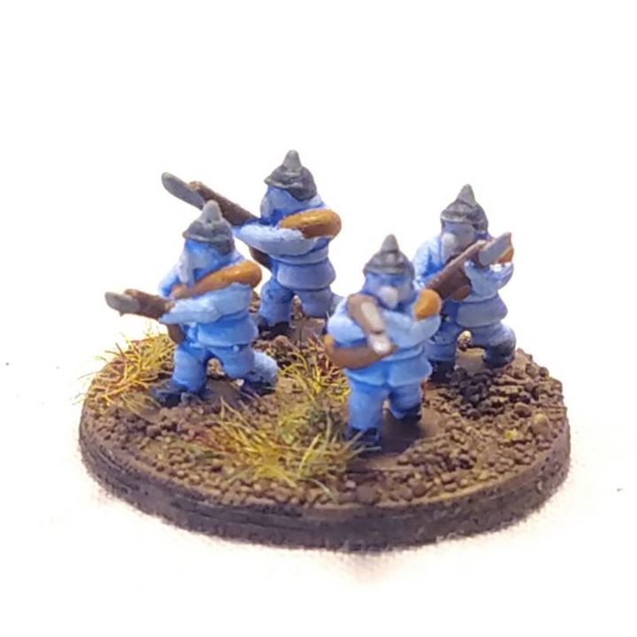 3D Printable 6mm Trench infantry by Outlander