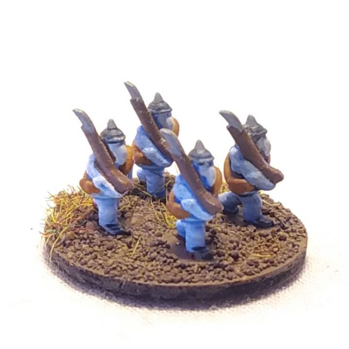 3D Printable 6mm Trench infantry by Outlander