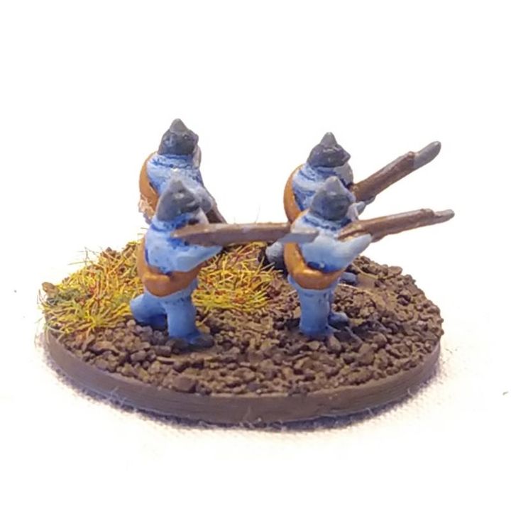 3D Printable 6mm Trench infantry by Outlander