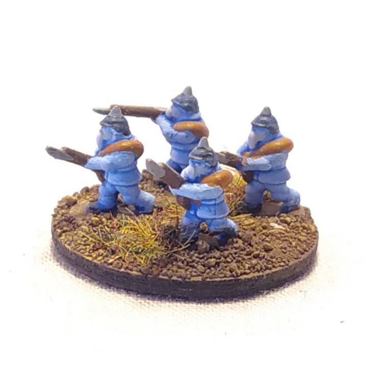3D Printable 6mm Trench infantry by Outlander