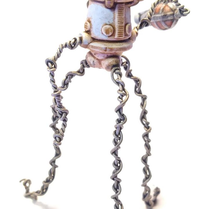 3D Printable 6mm Invader Tripod by Outlander