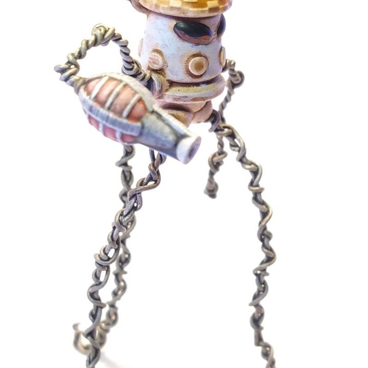 3D Printable 6mm Invader Tripod by Outlander