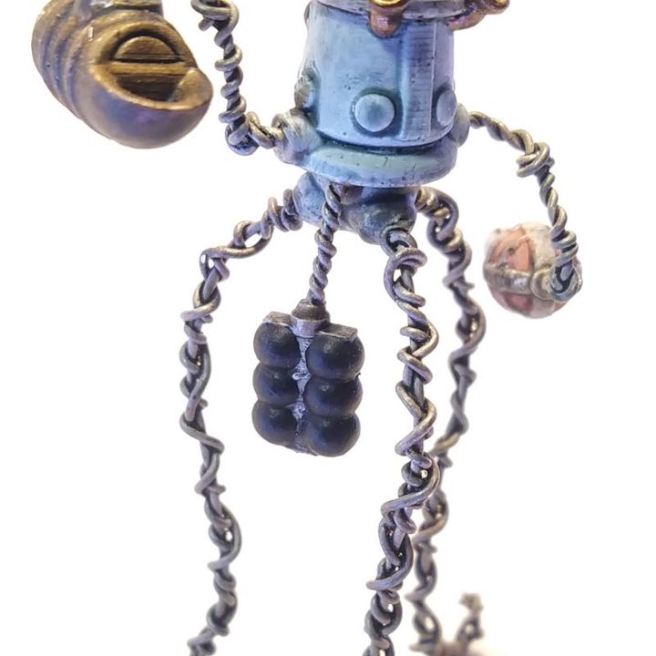 3D Printable 6mm Invader Tripod by Outlander