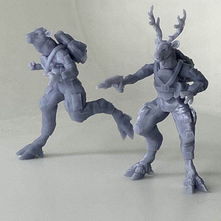 3D Printable Combat Tails Trooper - Jetpack options by That Blasted ...