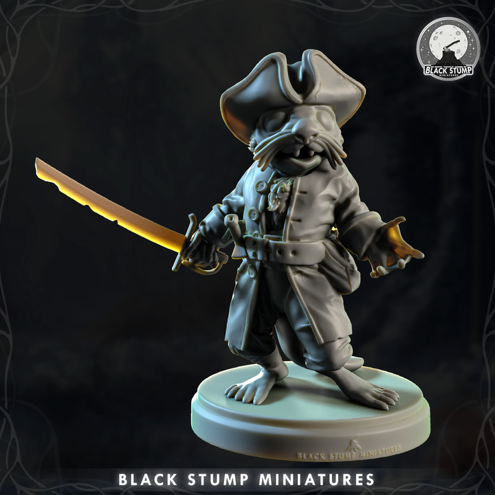 3D Printable Stopper Raft-On-The-Spur, Mustel ( Otterfolk ) Rogue ...