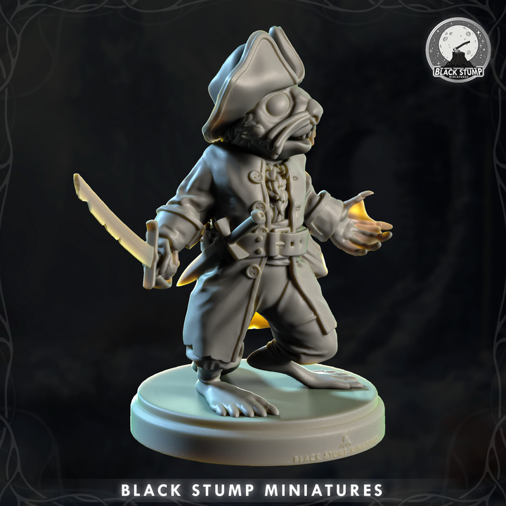 3D Printable Stopper Raft-On-The-Spur, Mustel ( Otterfolk ) Rogue ...