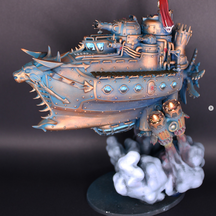 3D Printable Dreadfleet Warship by ddd_martin_miniatures