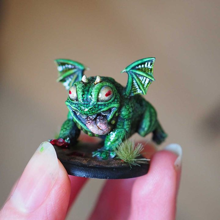 3D Printable Demonic toads by La Louve 3D