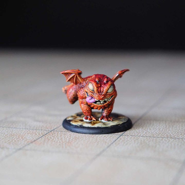 3D Printable Demonic toads by La Louve 3D