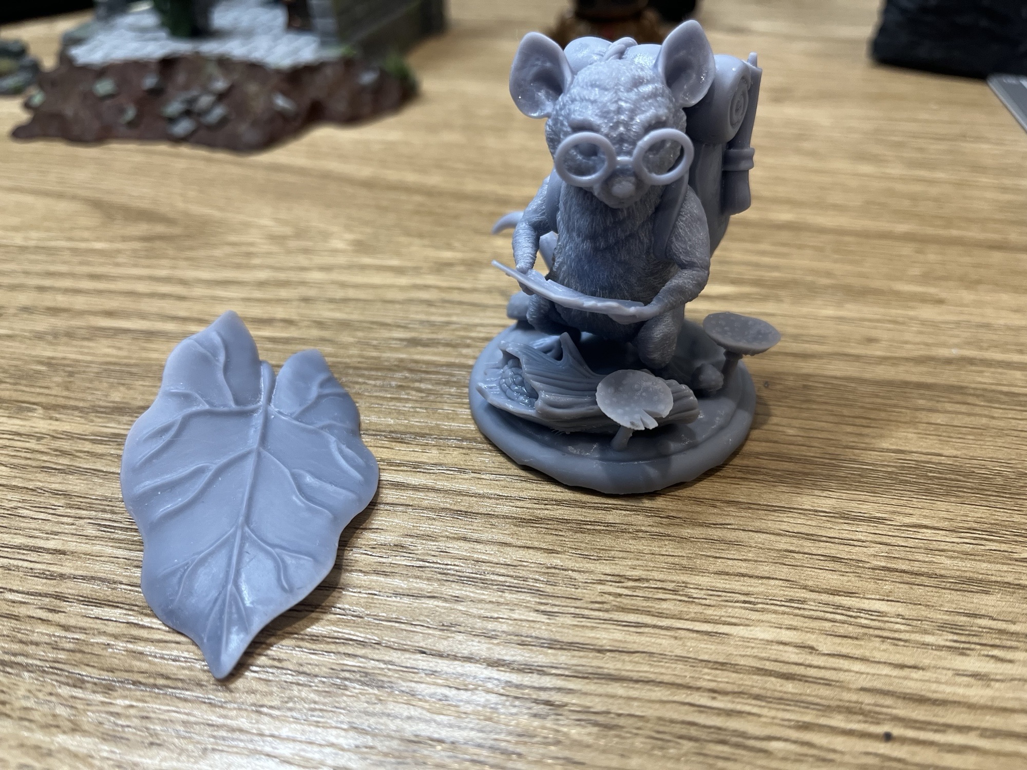 3D Printable Mouse adventurer by La Louve 3D