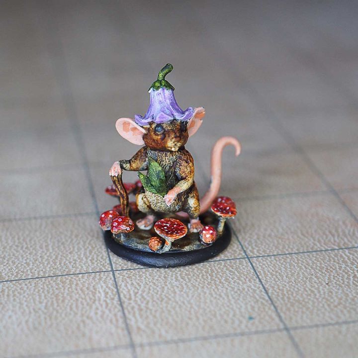 3D Printable Druid mouse by La Louve 3D