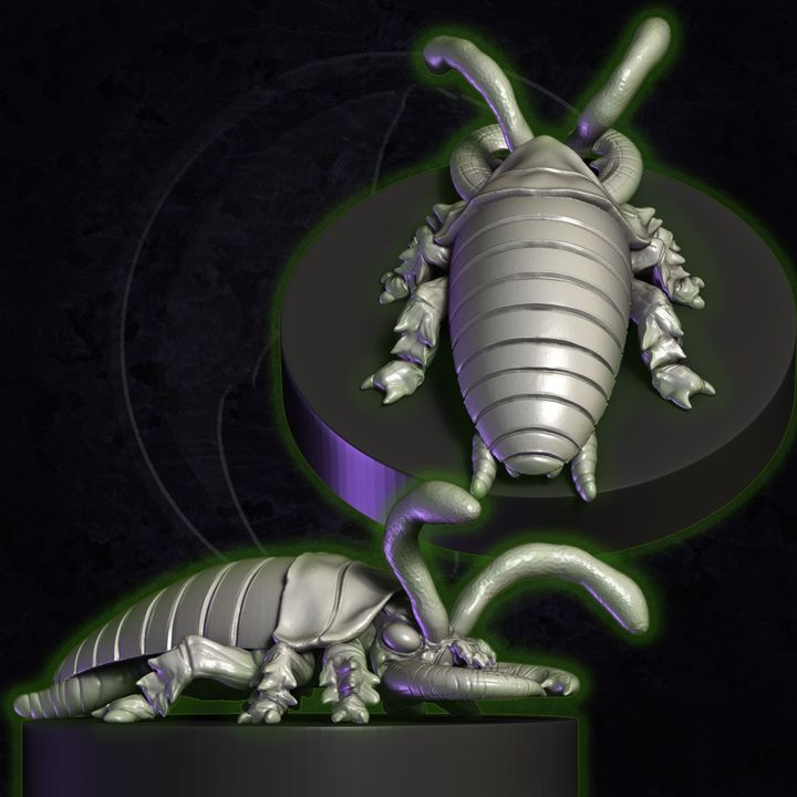 3D Printable RADIOACTIVE ROACHES – Post-apocalypse Insect Assortment by ...