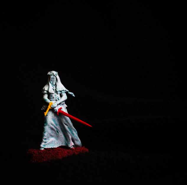 3D Printable Warrior Nun by Reconquer Designs Fantasy