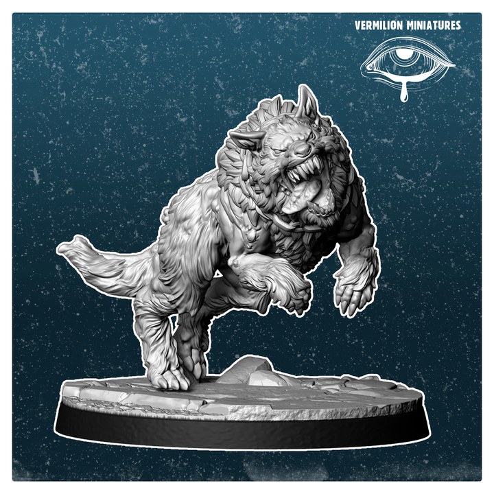 3D Printable Mutant dog 2 by Vermilion Miniatures
