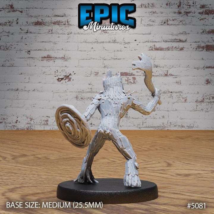 3D Printable Wood Woad Set / Humanoid Shape Creature / Twig Monster ...