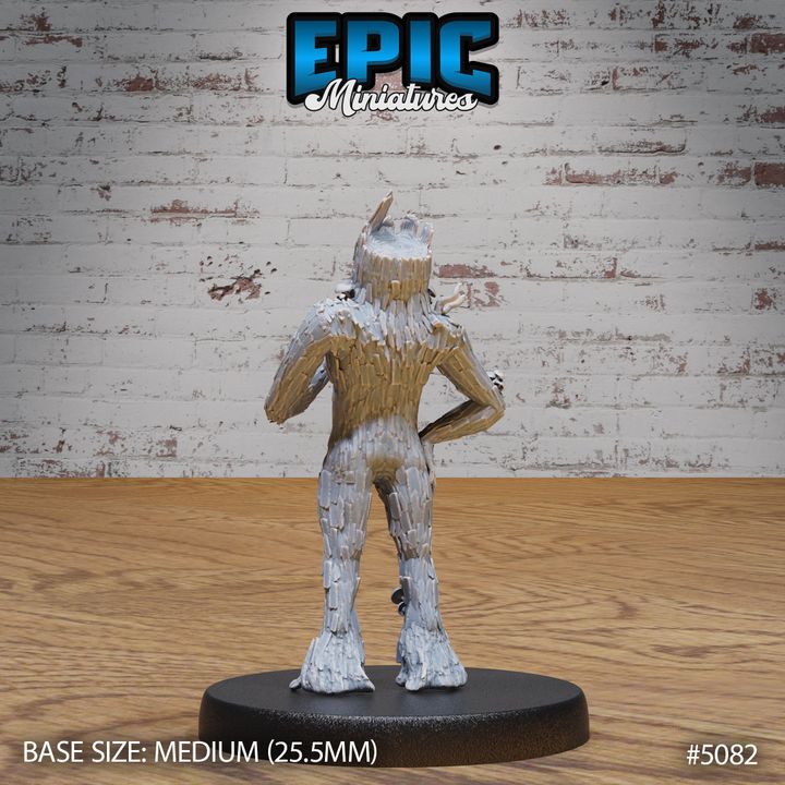 3D Printable Wood Woad Set / Humanoid Shape Creature / Twig Monster ...