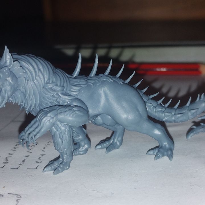 3D Print of Chimerix - Bitter Nightshades by Montpup