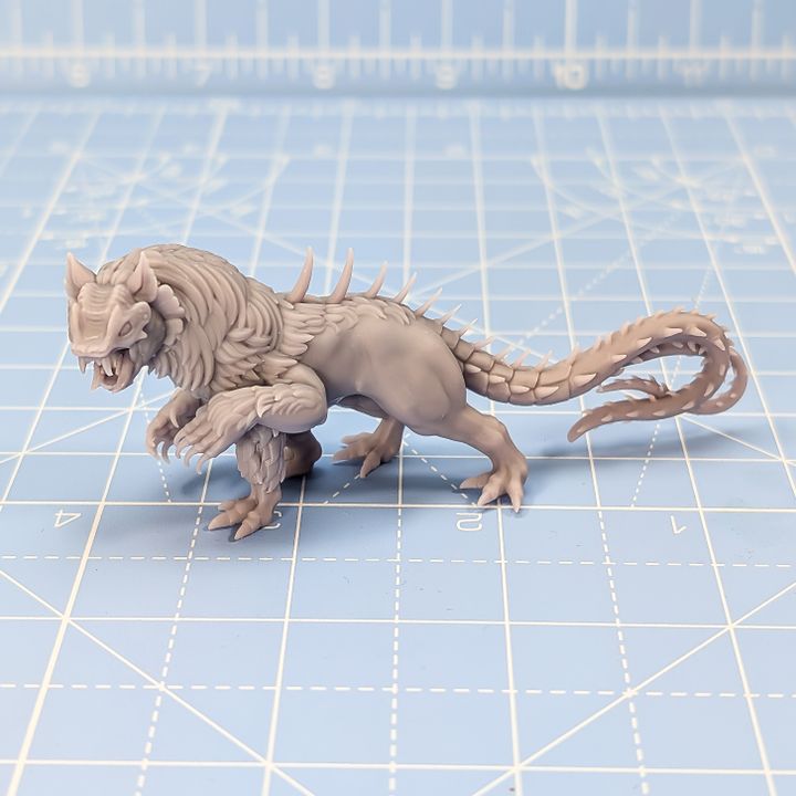 3D Printable Chimerix - Bitter Nightshades by Print Minis